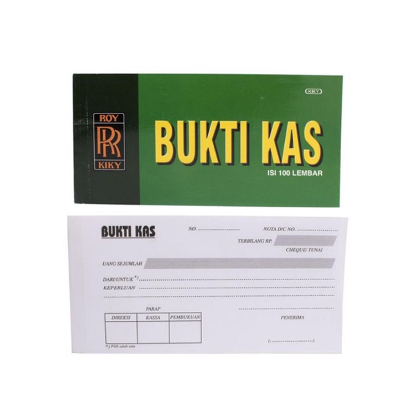 Jual bukti kas 1ply 100 lembar kiky | Shopee Indonesia