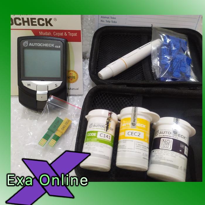 Jual Diagn | Alat Autocheck Gcu 3 In 1 Alat Test Darah Gula, Kolestrol ...