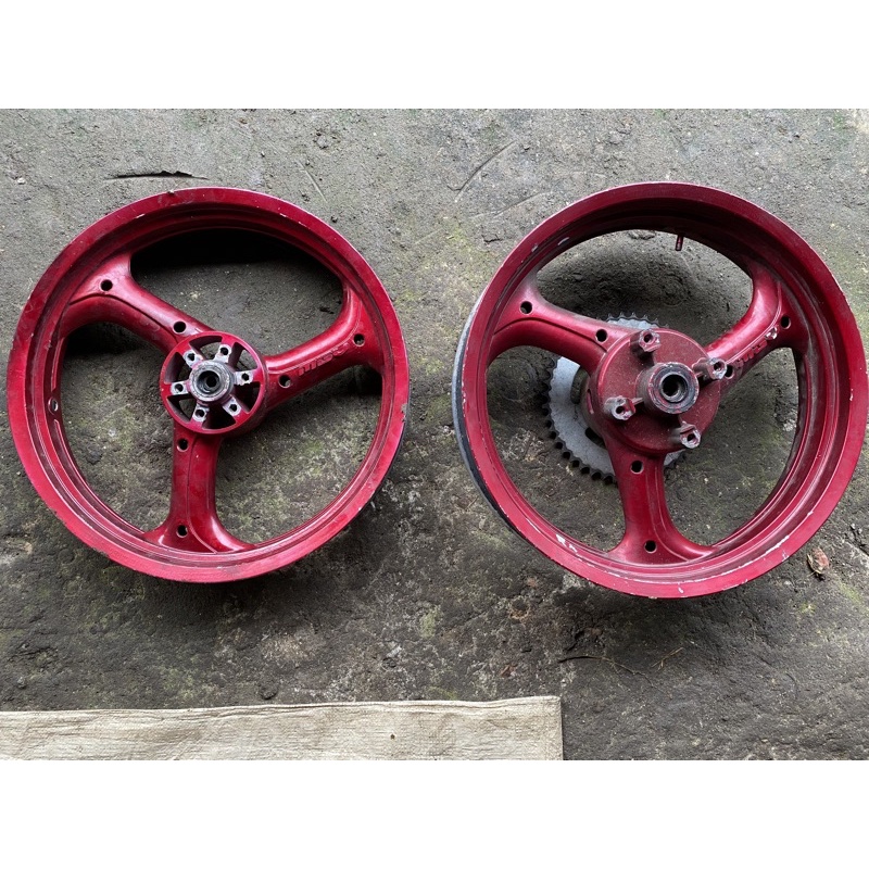 Jual velg pelek racing tapak lebar ring 17 utk tirev tiger revo ...