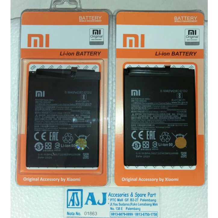 Jual Batre/Batrei/Baterai Redmi Note 8 Pro (BM4J) | Shopee Indonesia