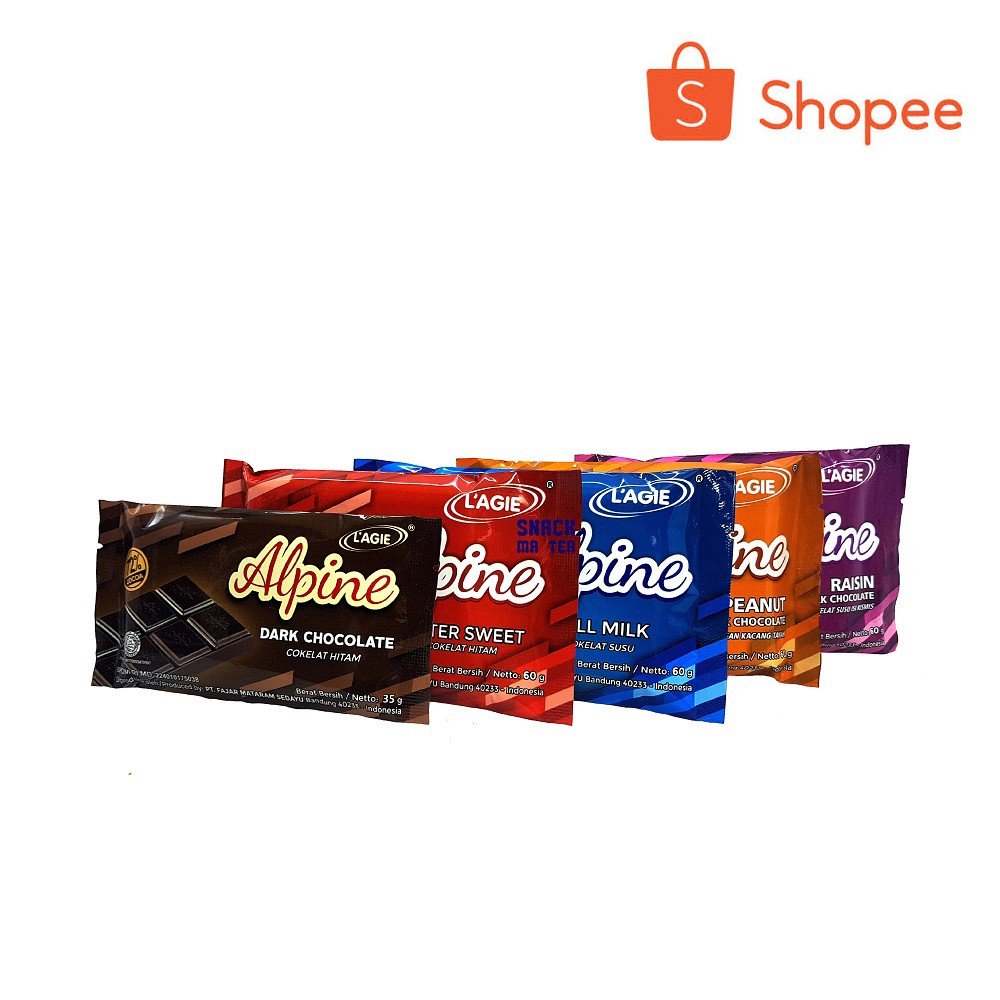 Jual L'AGIE Alpine Cokelat | Shopee Indonesia