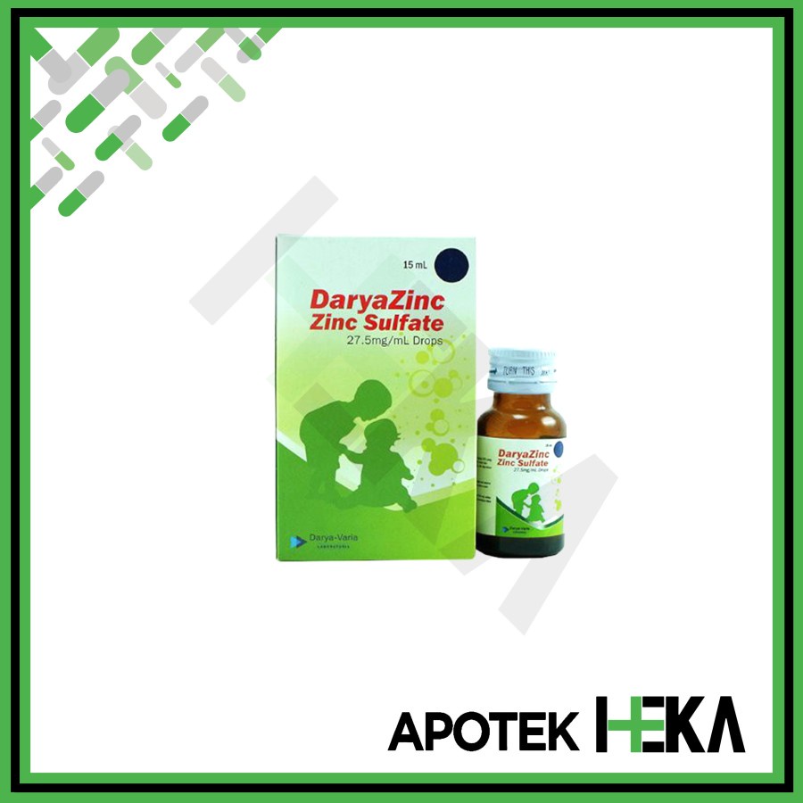 Jual Daryazinc Drop 15 ml - Suplemen Zinc Untuk Bayi (BANDUNG) | Shopee ...