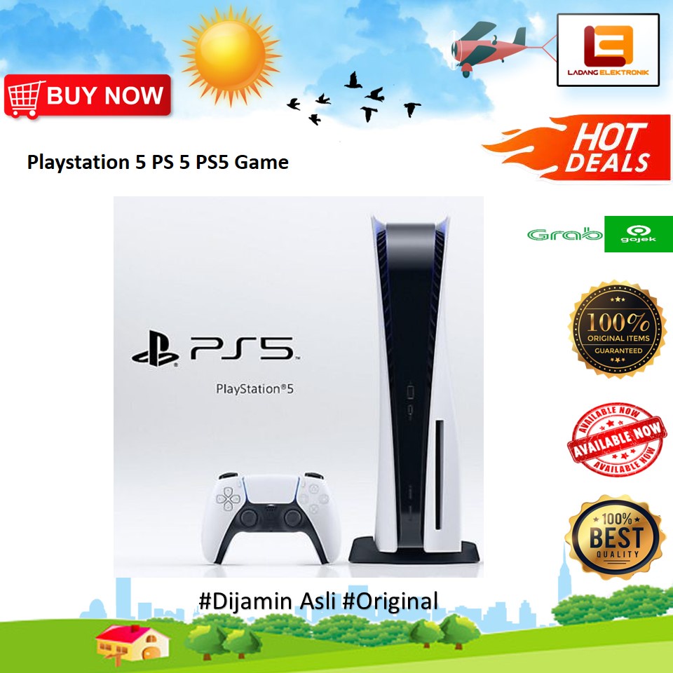 Jual Sony Playstation 5 PS 5 PS5 Game Console - GARANSI RESMI | Shopee Indonesia