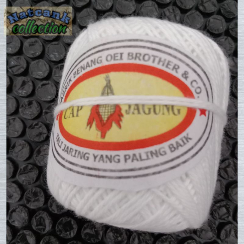 Jual Benang jaring atau benang kasur warna putih | Shopee Indonesia