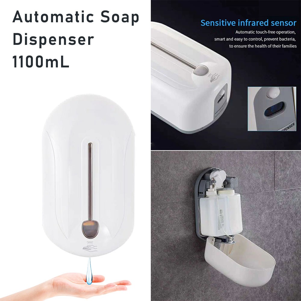 Jual Automatic Soap Dispenser 1100mL Sensor Sanitizer Mall Hotel ...