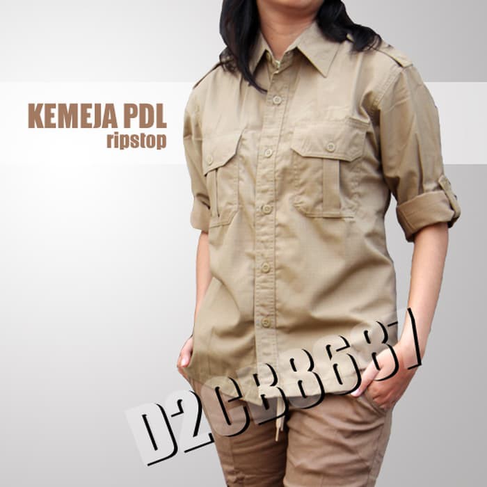 Jual Kemeja PDL Wanita / Kemeja lapangan wanita / Kemeja Outdoor Cewe ...