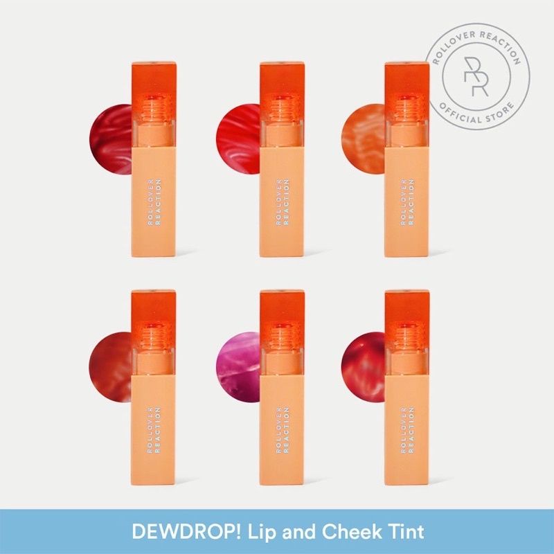 Jual [READY] Rollover Reaction Dewdrop Lip & Cheek Tint | Shopee Indonesia