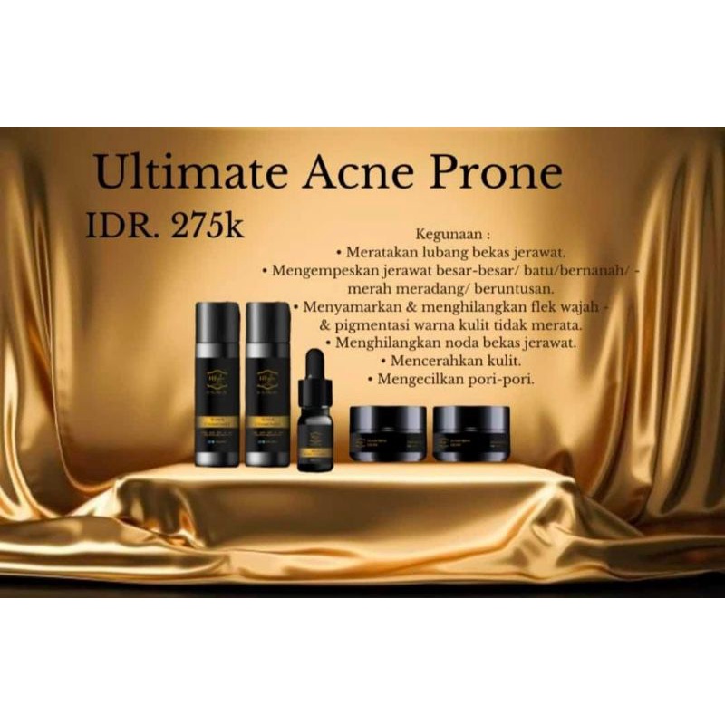 Jual Hi Glow Ultimate Acne Prone (untuk kulit Berjerawat) | Shopee ...