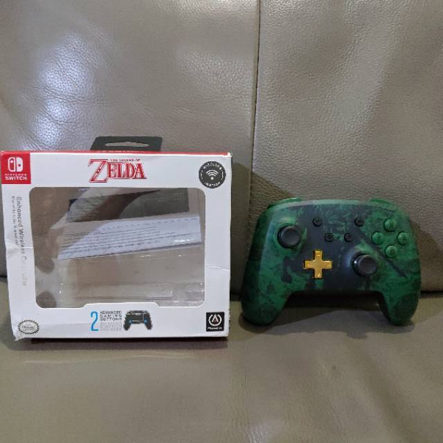 Jual PowerA Wireless Pro Controller Nintendo Switch Zelda Joystick ...