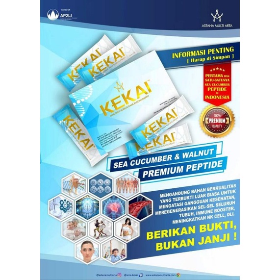 Jual KEKAI Premium Peptide (per sachet) | Shopee Indonesia