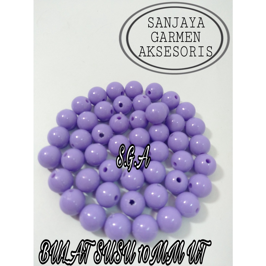 Jual Manik Susu Bulat / Mote Susu / Manik Susu / Manik Susu Pastel / Mote Bulat / Manik Bulat ...