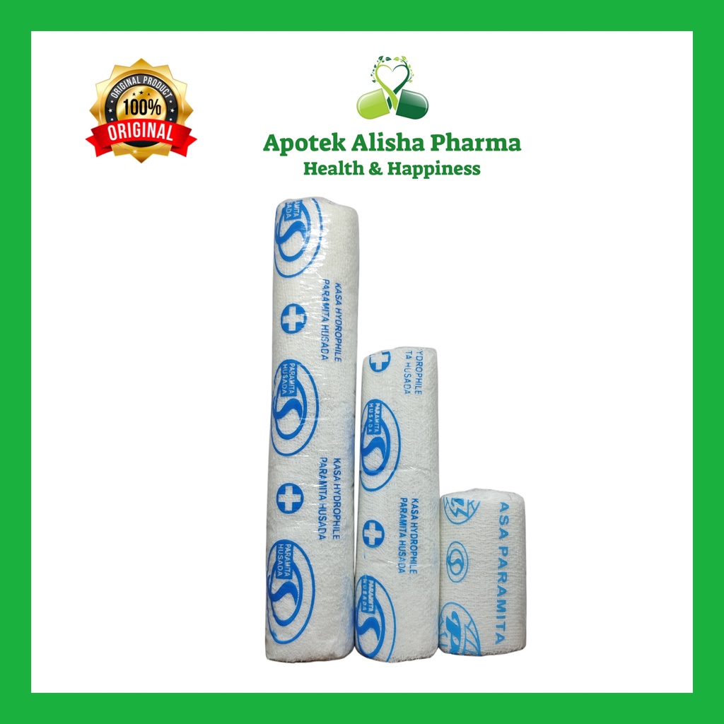 Jual Perban Gulung Delta (5/10/15cm) - Kain Kasa Penutup Luka | Shopee ...