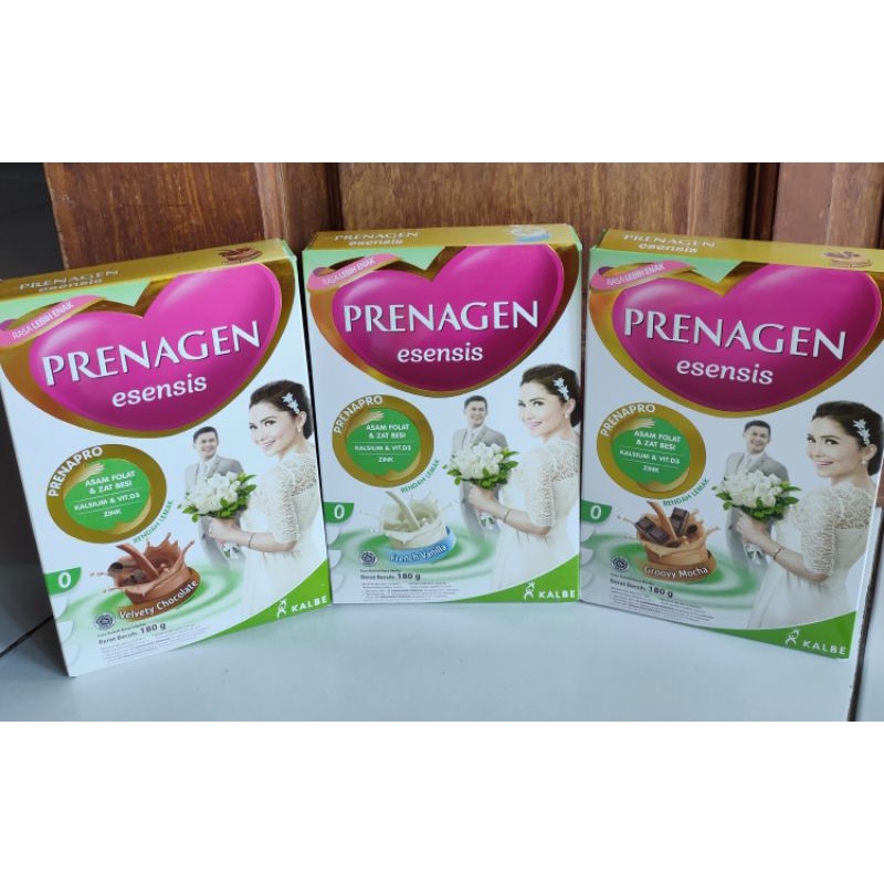 Jual PRENAGEN ESENSIS 180 gr Cokelat Vanila Mocca Susu Promil | Shopee ...