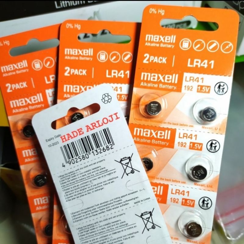Jual BATERAI THERMOMETER OMRON LR41 ORIGINAL | Shopee Indonesia
