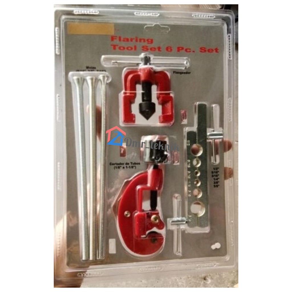 Jual IWT ALAT PEMEKAR PIPA AC Flaring Kit Tool 6 Pcs Set | Shopee Indonesia