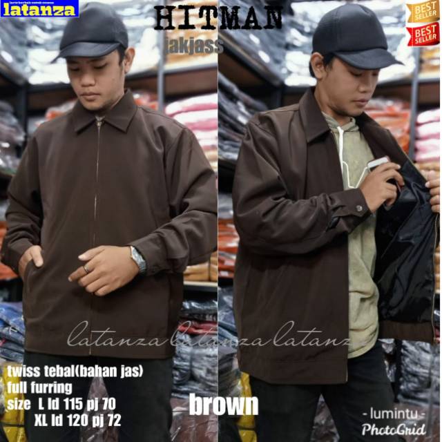 Jual hitman jaket jas | Shopee Indonesia