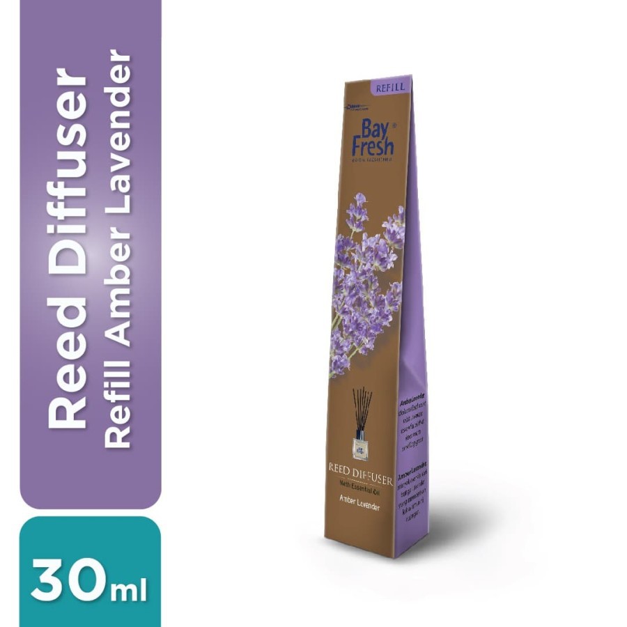 Jual Bay Fresh Reed Diffuser Reffil Pengharum Ruangan Amber Lavender ...