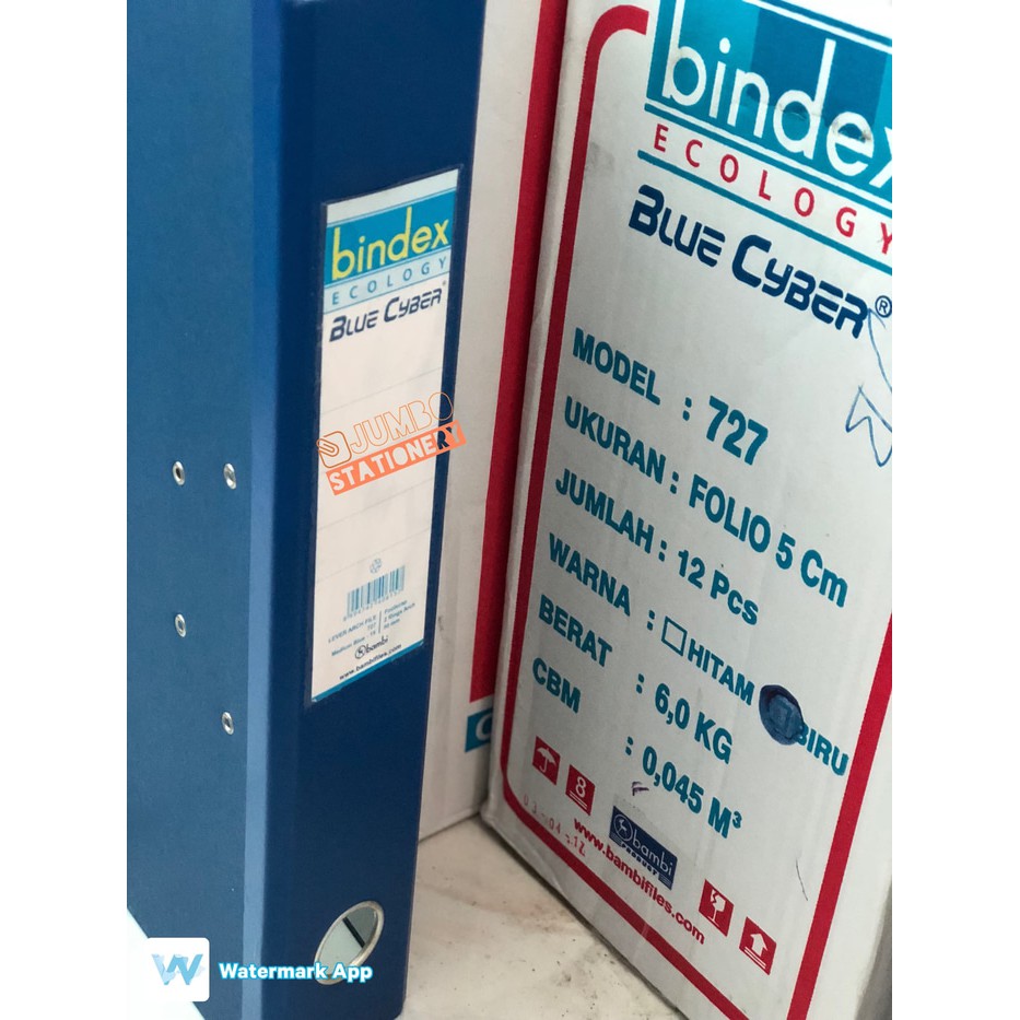 Jual Unik Odner Bindex Biru Hitam 717 Folio 7cm per pcs terakhir ...