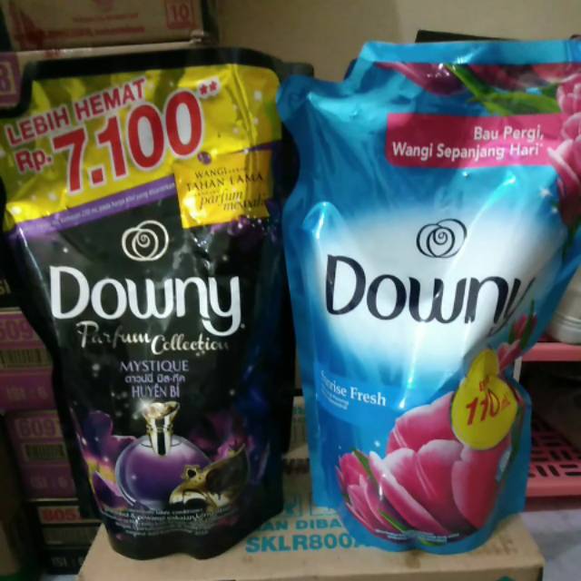 Jual Downy pewangi jumbo 1L mystique dan sunrise fresh | Shopee Indonesia