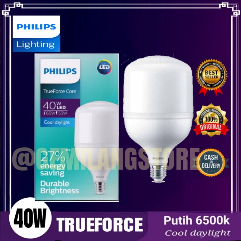 Jual LAMPU PHILIPS LED 40W 40WATT PHILIP MURAH | Shopee Indonesia