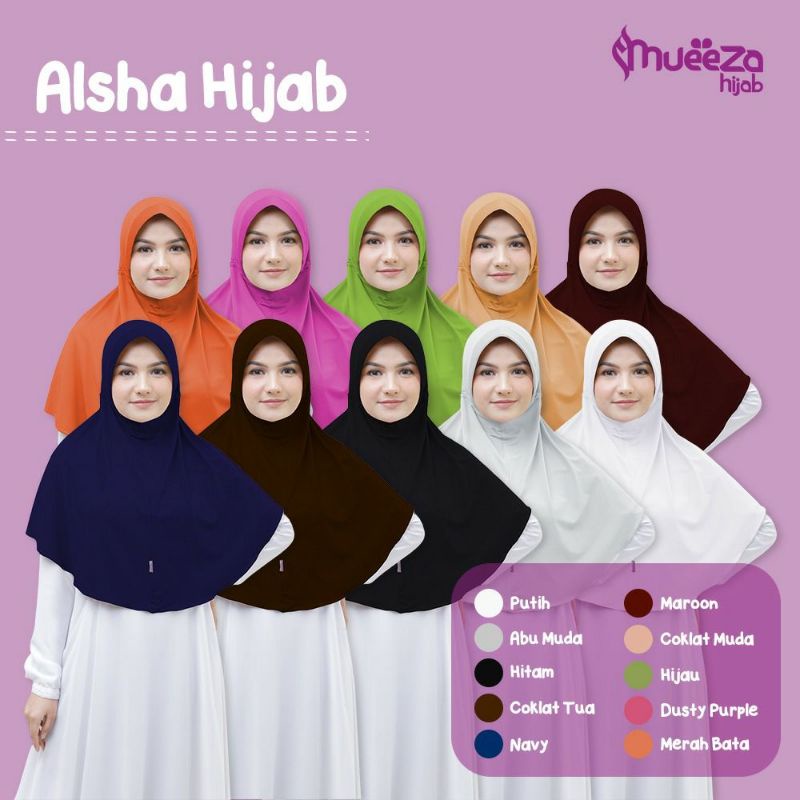Jual ALSHA HIJAB BY MUEEZA | Shopee Indonesia