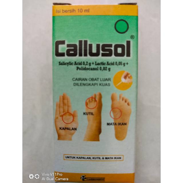 Jual Callusol isi 10 ml | Shopee Indonesia