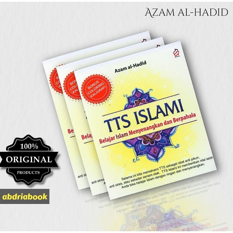 Jual Buku TTS islami belajar Islam menyenangkan dan berpahala|original ...