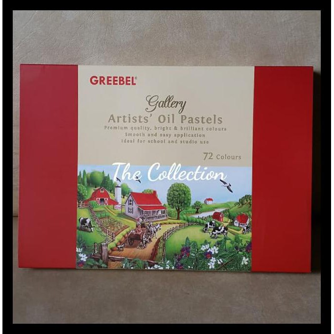 Jual NEW ATK0035 (ISI72) GREEBEL ARTISTS OIL PASTELS 72 COLORS KRAYON ...