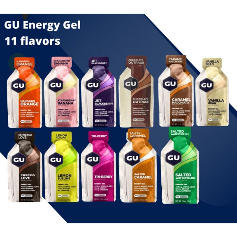 Jual GU Energy Gel Minuman Energy Olahraga | Shopee Indonesia