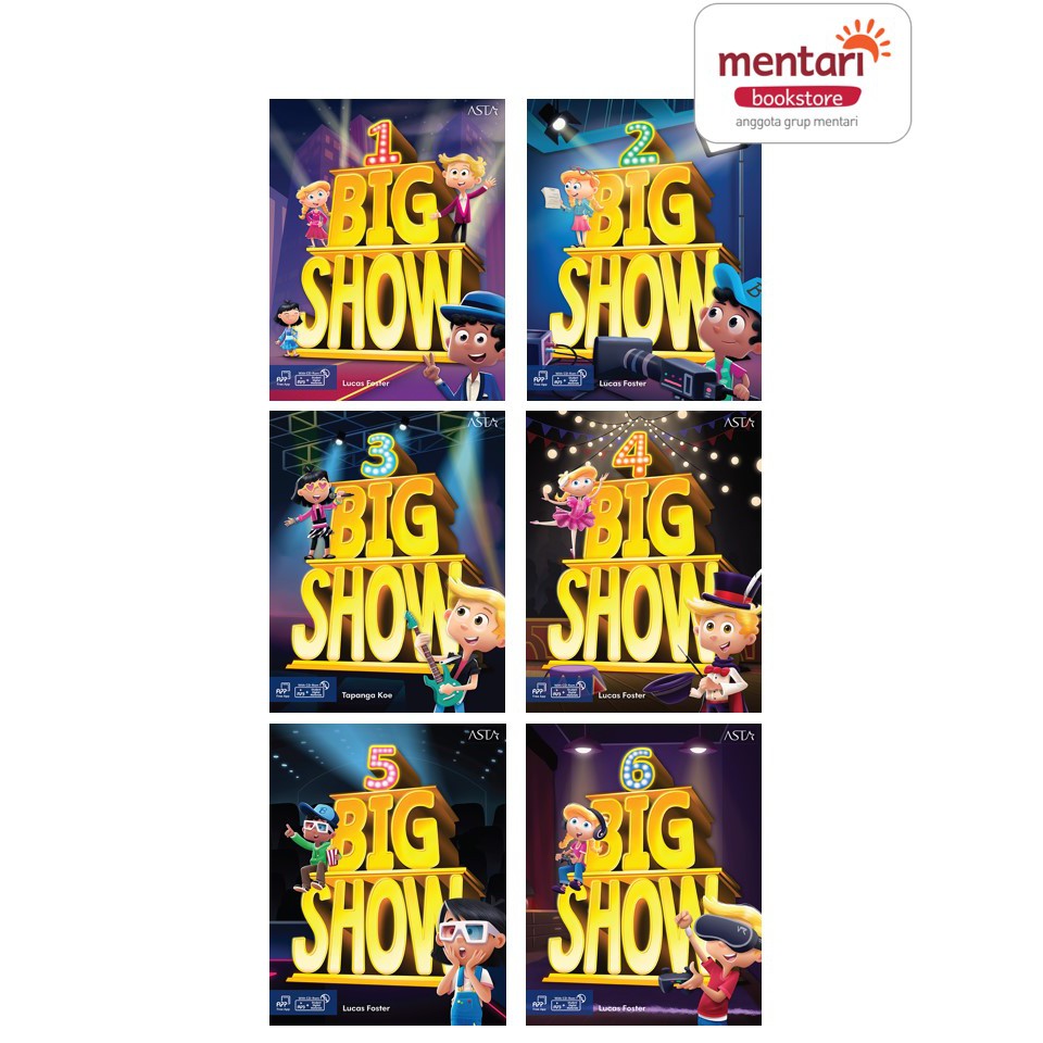 Jual Big Show 1-6 – Student Book with Download audio | Shopee Indonesia