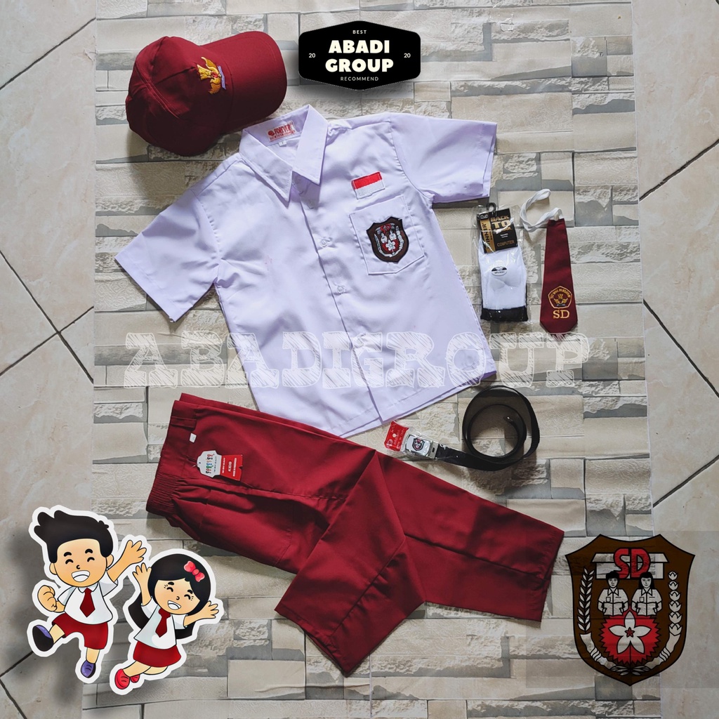 Jual Seragam SD Laki Laki Terlengkap & Harga Terbaru Juni 2026 | Shopee ...