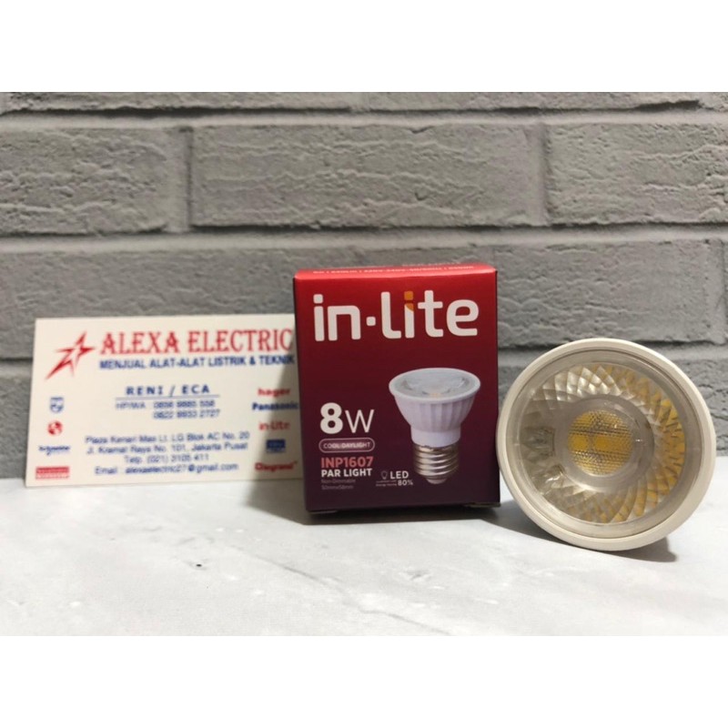 Jual lampu inlite par COB 8w INP1607 IN LITE IN-LITE 8 w 8 watt 8watt ...