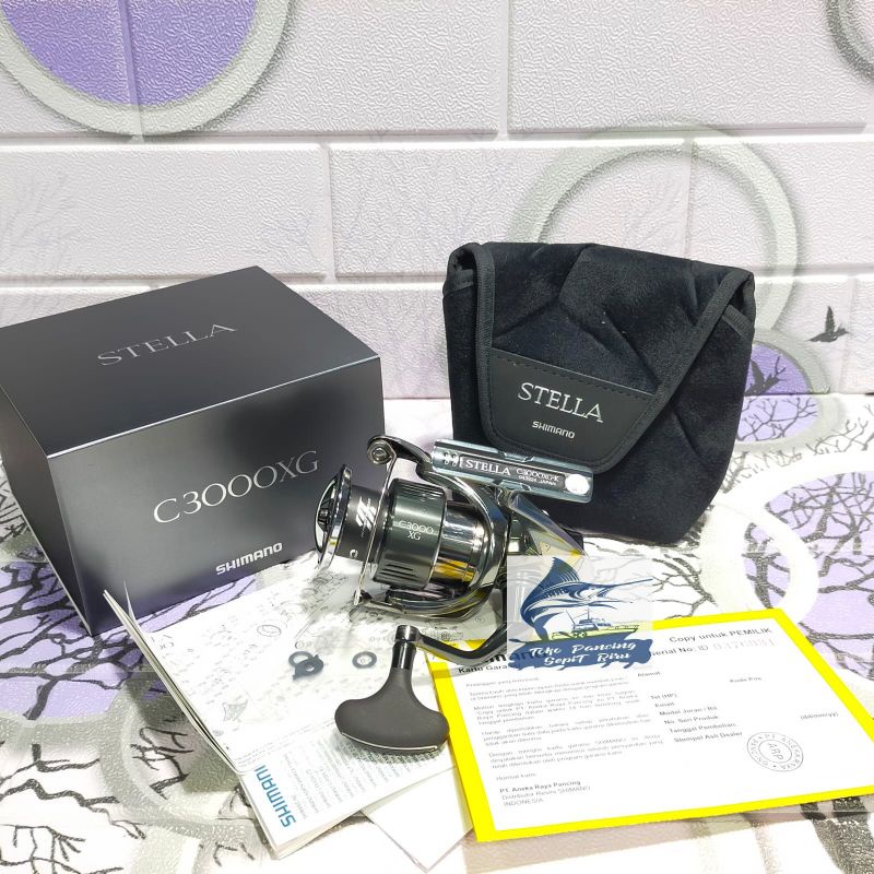 Jual Reel SHIMANO STELLA FK C3000XG NEW 2022 JAPAN | Shopee Indonesia