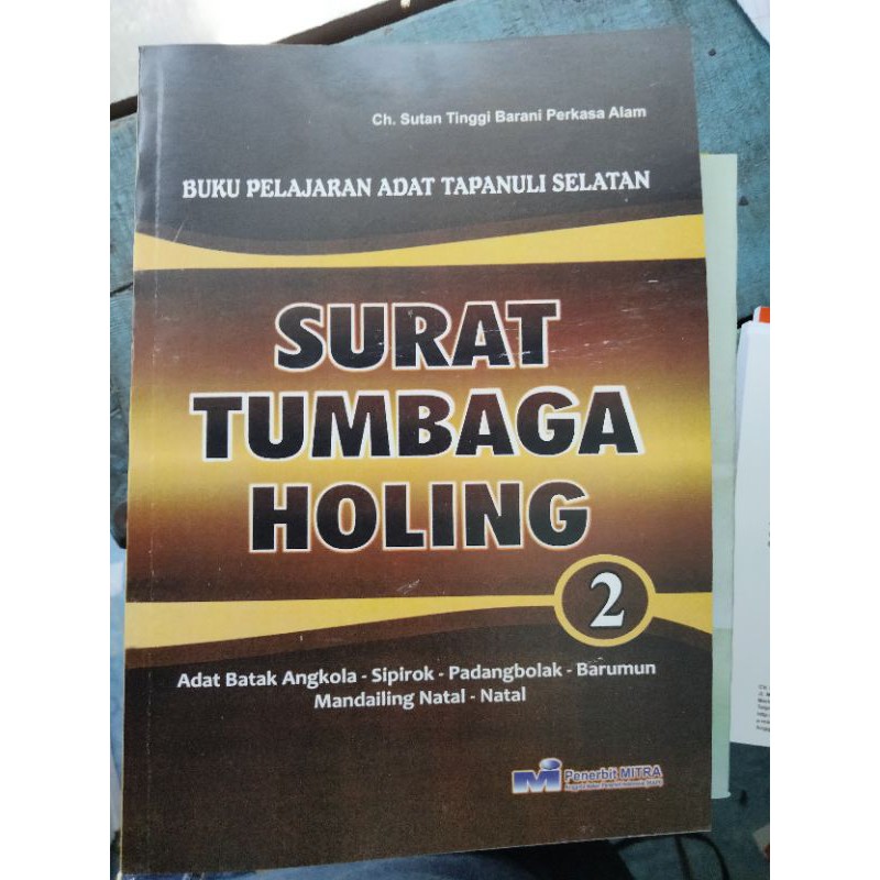 Jual Buku adat Tapanuli selatan Surat Tumbaga Holing 2 | Shopee Indonesia