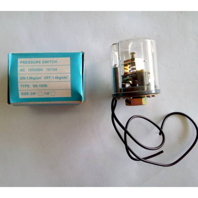 Jual Otomatis pompa air MURAH / Pressure Switch 1/4" / spare part pompa ...