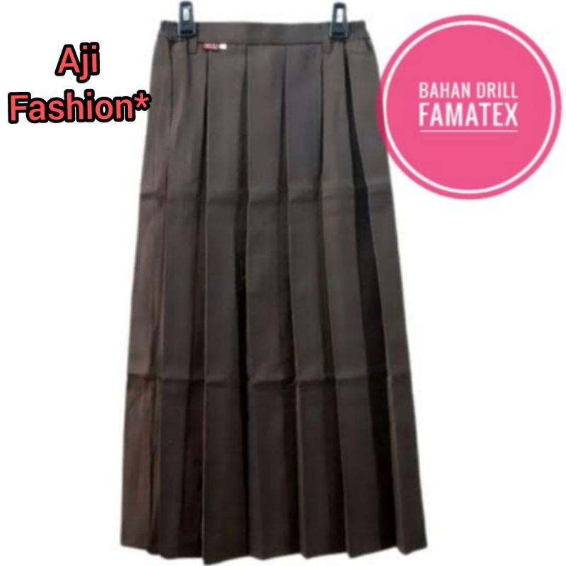 Jual ROK PANJANG SEKOLAH SD ROK REMPEL PEREMPUAN SERAGAM SEKOLAH SD MI MERAH PUTIH | Shopee ...