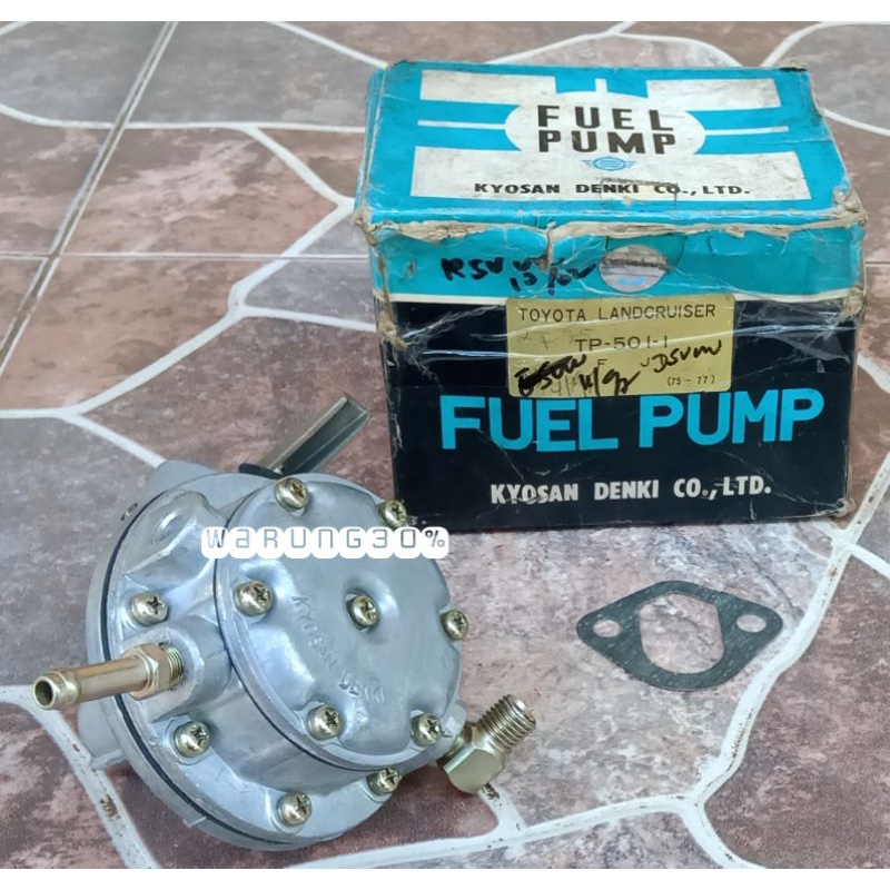 Jual membran pompa bensin 2F Toyota hardtop FJ40 kyosan denki made in ...