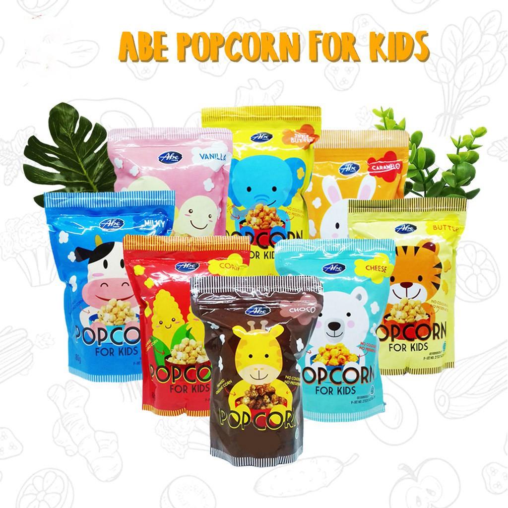 Jual Abe Food Popcorn For Kids - Snack / Cemilan / Makanan Ringan Anak ...