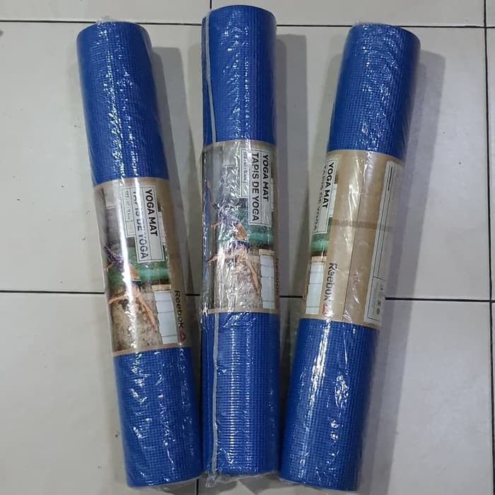 Jual Unik Reebok Original Yoga Mat 5mm Matras Pilates Poundfit Senam ...