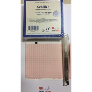 Jual Kertas ekg / kertas ecg Schiller / 2157-014 ( AT-1 ) / 90mm x 90mm ...