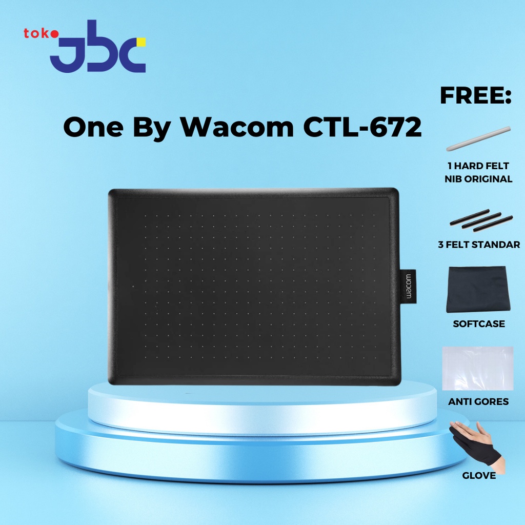 Jual Pen Tablet Wacom One Medium CTL 672 / CTL-672 / CTL672 Garansi ...