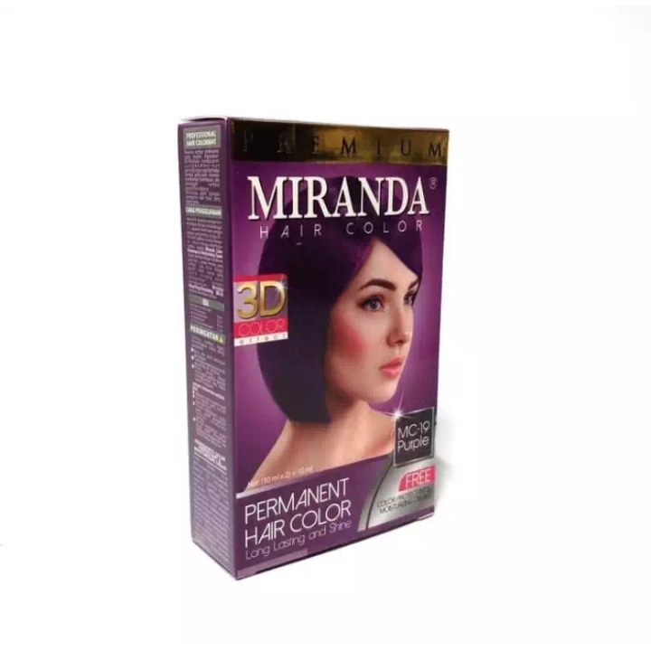 Jual Miranda Varian Lengkap Cat Semir Pewarna Rambut Permanen Hair ...