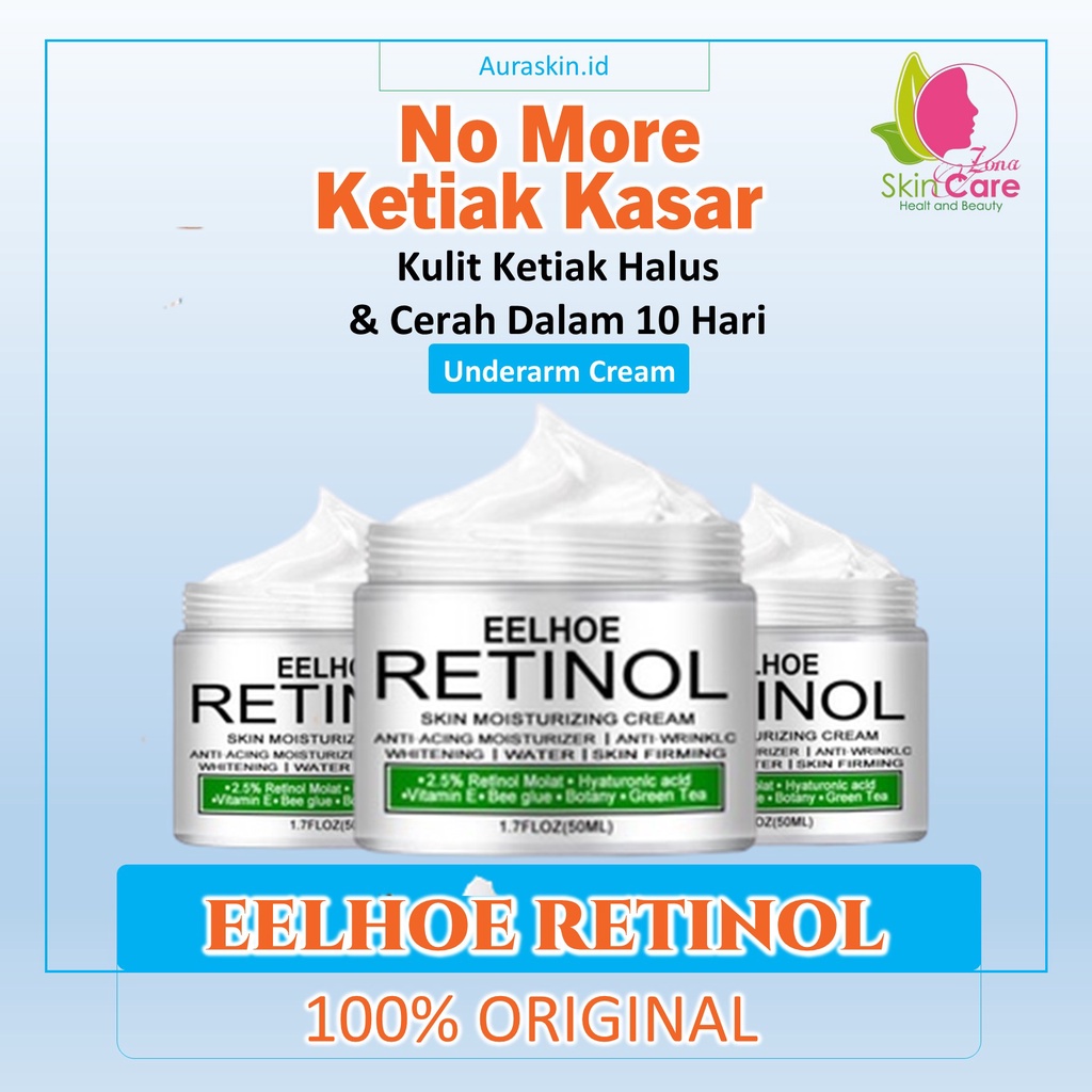 Jual Eelhoe Retinol Cream Original Underarm Pemutih Ketiak ...