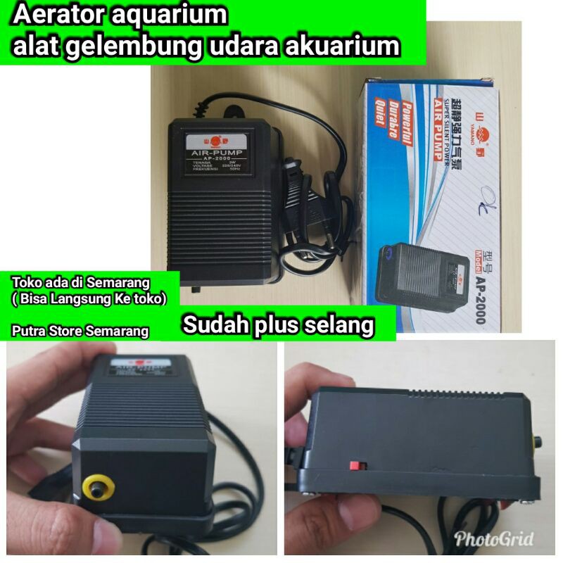 Jual Aerator aquarium alat Gelembung udara aquarium airator | Shopee ...