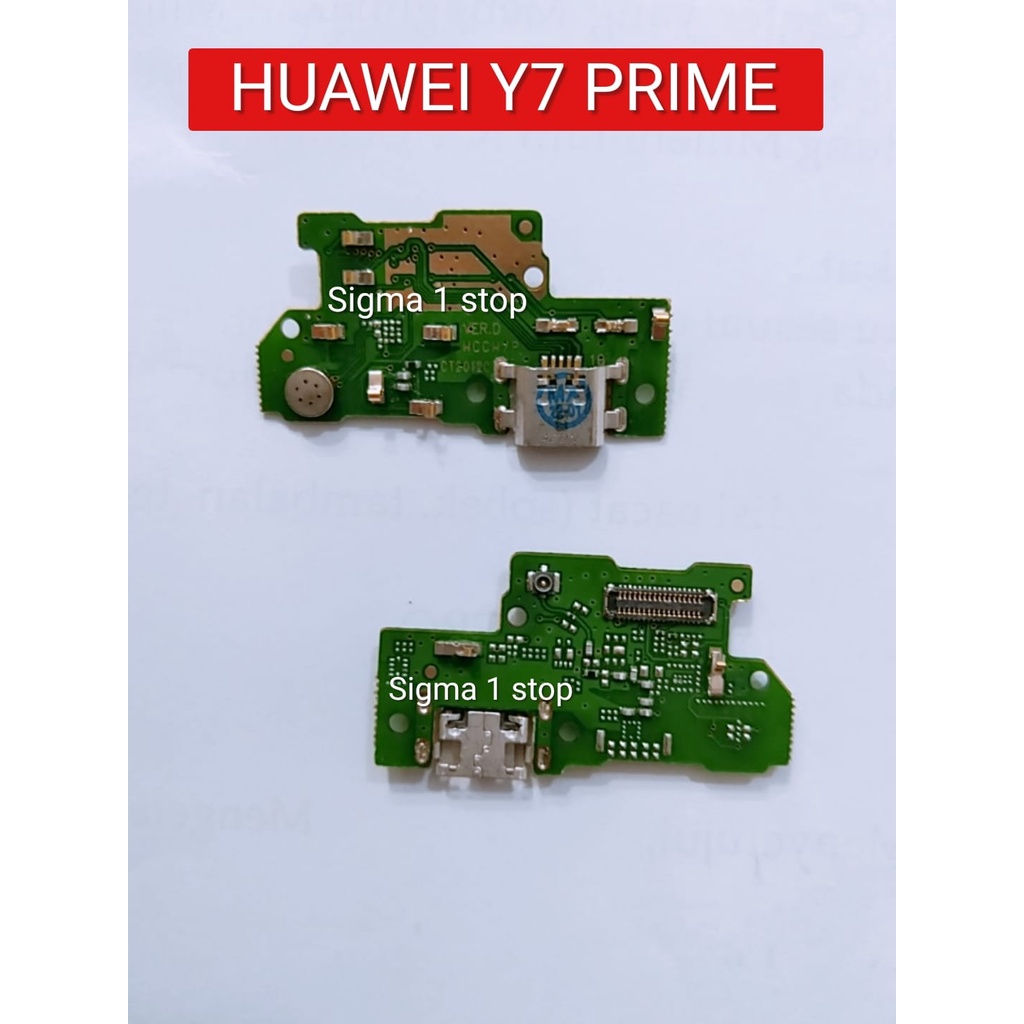Jual HUAWEI Y7 PRIME CONNECTOR CHARGE PLUG IN PCB BOARD PAPAN KONEKTOR ...