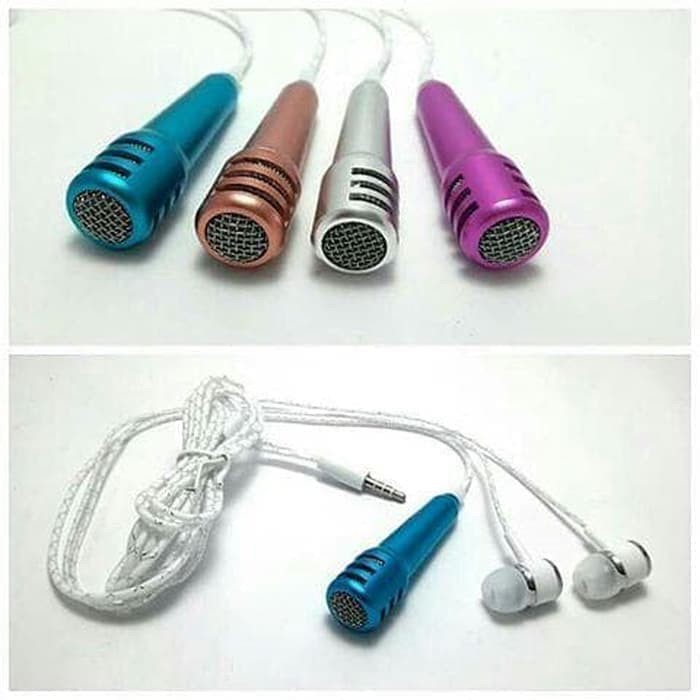 Jual MINI MIC SMULE MICROPHONE MINI UNTUK APLIKASI KARAOKE DI ANDROID ...