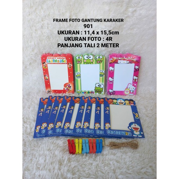 Jual FRAME FOTO DORAEMON/FRAME FOTO KEROPI/FRAME FOTO HELLOKITTY/FRAME ...