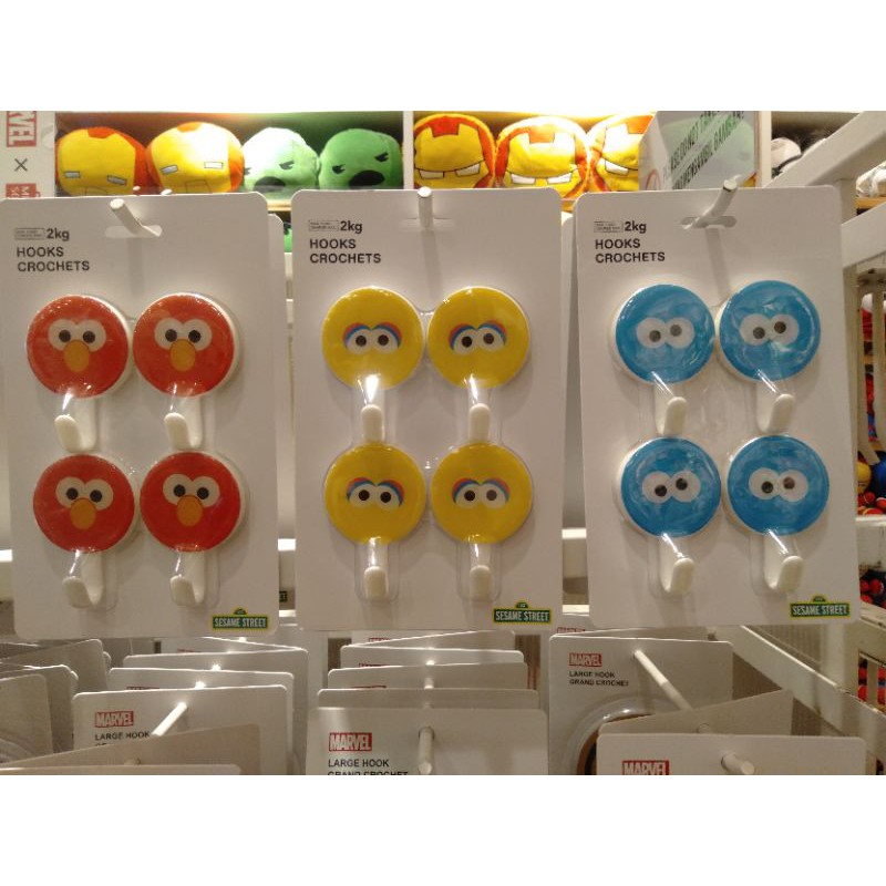 Jual Miniso Sesame Street Hook | Shopee Indonesia