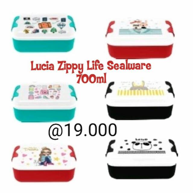 Jual Lucia Zippy Life Sealware 700 ML | Shopee Indonesia