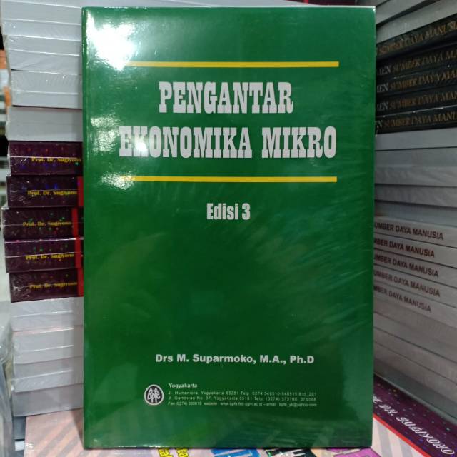 Jual Buku Original: Pengantar Ekonomi Mikro Edisi III ( PENGANTAR EKONOMI MIKRO ED III ...